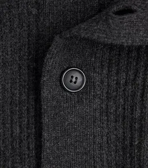 Eton Wool Ribbed Cardigan