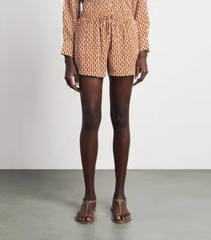 Melissa Odabash Printed Annie Shorts