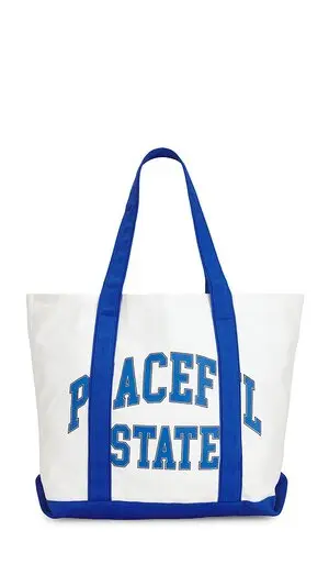MUSEUM OF PEACE & QUIET Peaceful Boat Tote - Multi