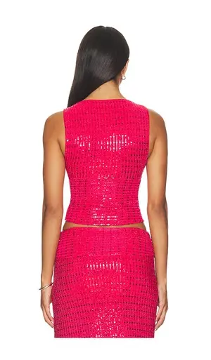 RUNAWAY THE LABEL Retta V-neck Top