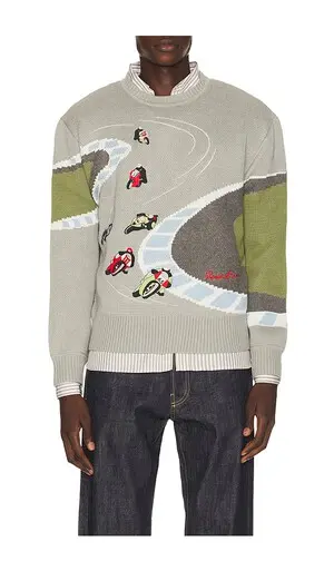 HOUSE OF SUNNY Superbikes Knit Sweater