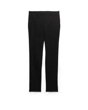 Prada Stretch Technical Fabric Pants - Black