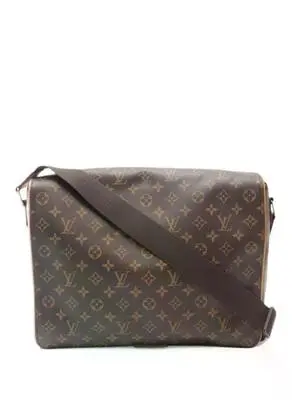 LOUIS VUITTON 2007 Abbesses Monogram Shoulder Bag - Brown