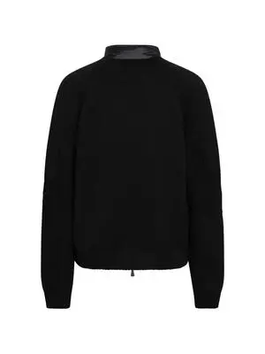 Moncler Quilted Panelled Sweater