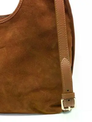 MARC ELLIS Maia M Suede-finish Shoulder Bag