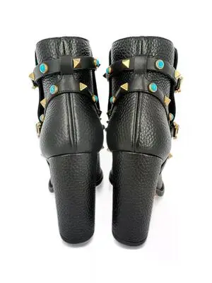 Valentino Garavani Rockstud Ankle Boots - Black
