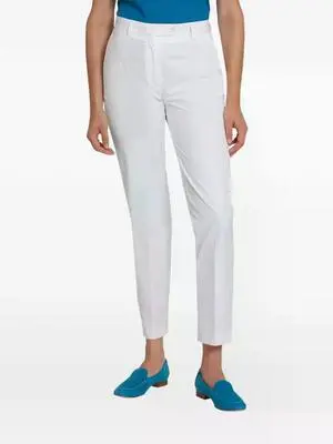 Kiton Cigarette Trousers - White