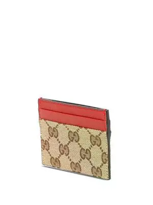 Gucci 2000-2015 Gg Canvas Card Holder