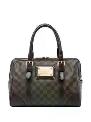 LOUIS VUITTON 2007-2013 Damier Ebene Berkeley Handbag - Brown