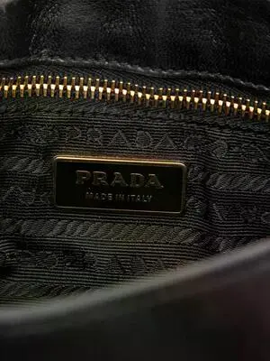 Prada 2010-2026 City Calf Sound Lock Shoulder Bag