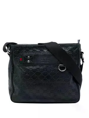 Gucci 2016-2026 Guccissima Web Crossbody Bag