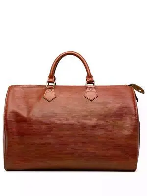 LOUIS VUITTON 1993 Epi Speedy 35 Boston Bag - Brown
