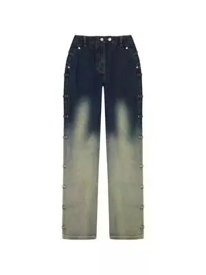 SRVC STUDIO Serpentine Loop-detail Jeans