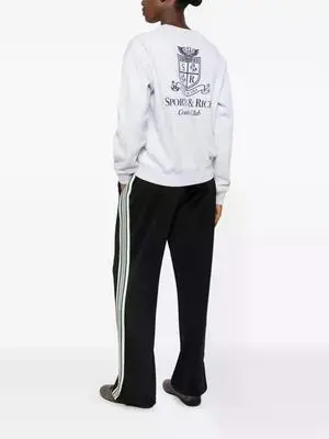 Sporty & Rich Emmet Logo-print Sweatshirt - Grey