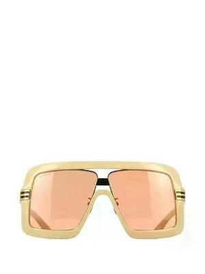 Gucci Pilot-frame Sunglasses - Neutrals