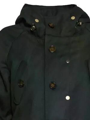 EQUIPE '70 Button-up Hooded Coat