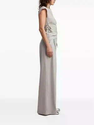 Anna Quan Ellis Knotted-waist Blouse