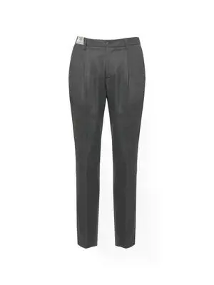 DEVORE INCIPIT Pleated Straight-leg Trousers