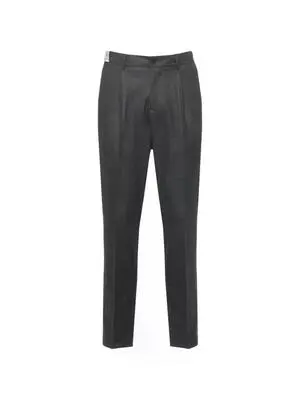 DEVORE INCIPIT Pleated-detail Elasticated-waist Trousers - Grey