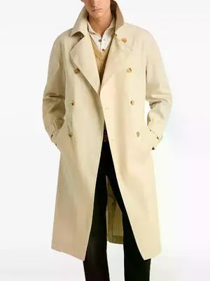 Kiton Double-breasted Trench Coat