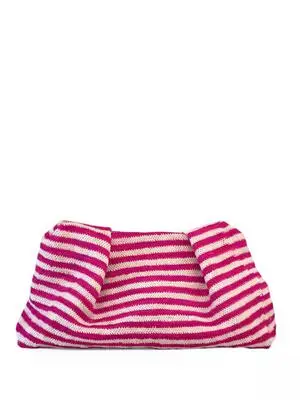 SENSI STUDIO Striped Clutch Bag