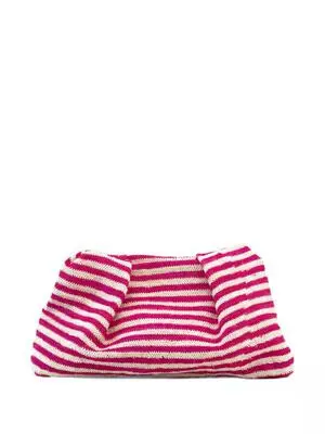 SENSI STUDIO Striped Clutch Bag