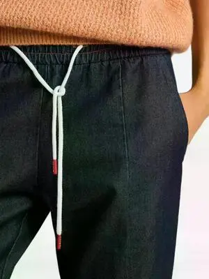 Kiton Drawstring Elasticated Jeans