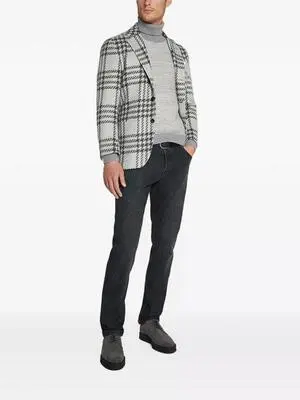 Kiton Kurabo Mid-wash Jeans - Black
