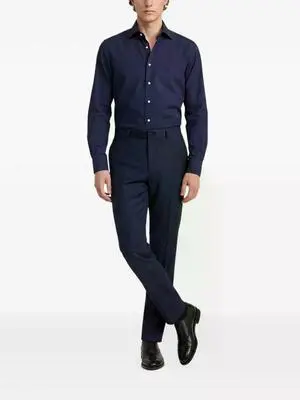 Kiton Cotton Shirt - Blue