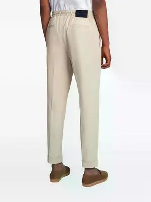 Kiton Cotton Tapered Trousers