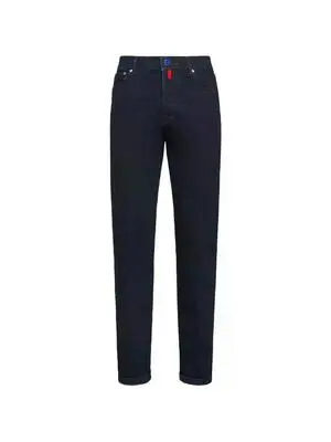 Kiton Slim-fit Five-pocket Jeans - Blue