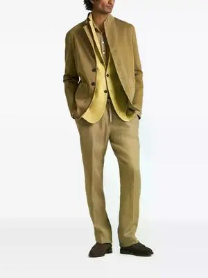 Kiton Sartorial Long-sleeved Polo Shirt