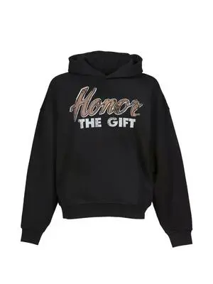HONOR THE GIFT Heart & Pride Graphic-print Hoodie - Black