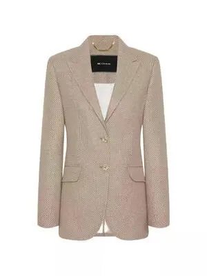 Kiton Single-breasted Long-sleeve Blazer - Neutrals
