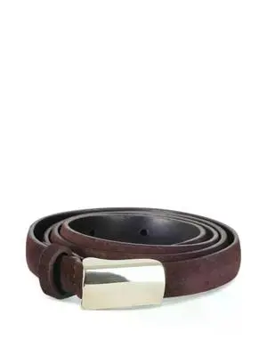 Orciani Peach Suede Belt