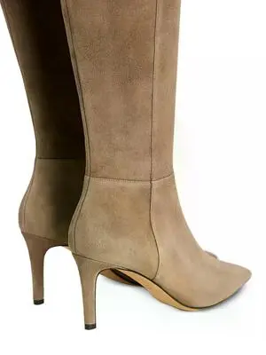 Kiton Pointed-toe Suede Boots