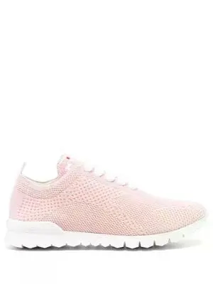 Kiton Knitted Cashmere Sneakers - Pink