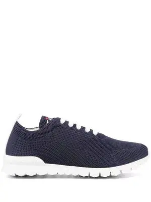 Kiton Mesh-design Running Shoes - Blue