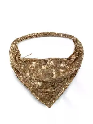 Benedetta Bruzziches Ursula Crystal-embellished Tote Bag - Gold