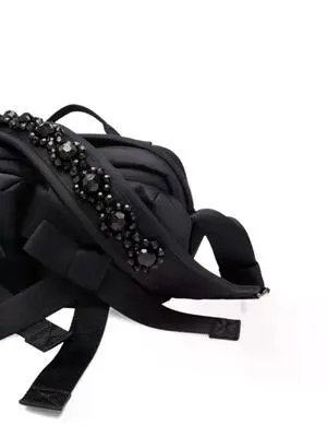 Simone Rocha Beaded Bow-detail Tote Bag