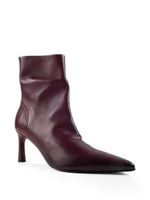 CHUCKIES Pointed-toe Zip-fastening Boots