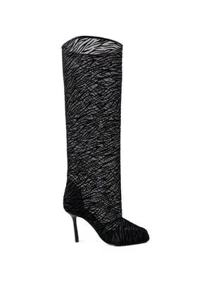 KIANA GHAVIDEL Daria Heeled Boots - Black