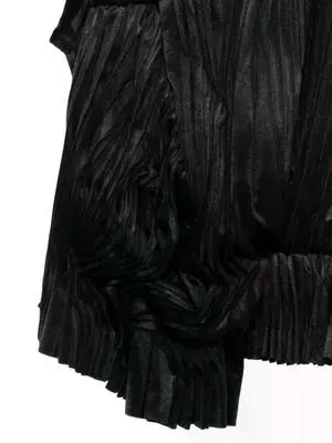 Comme Des Garçons Deconstructed Sleeveless Ruch Top