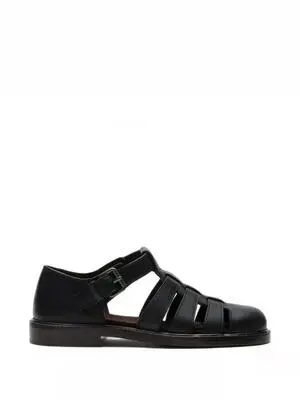 Church's Kelsey Cage Leather Sandals - Black