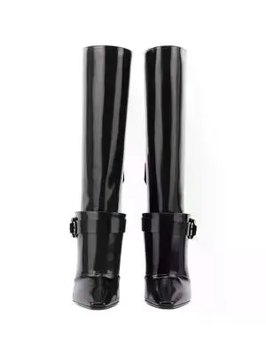 LANVIN Buckle-detail Knee-high Boots