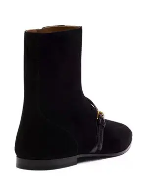 Church's Suzanne Buckle-strap Suede Ankle Boots