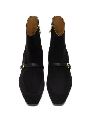 Church's Suzanne Buckle-strap Suede Ankle Boots