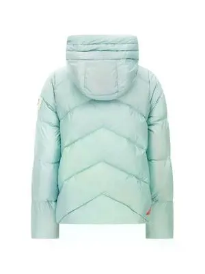 AFTER/LABEL Chevron-quilted Hooded Jacket