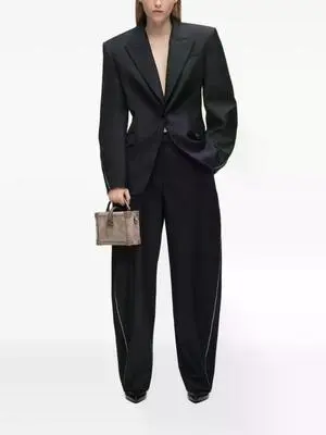 Karl Lagerfeld Small K/autograph Drop Suede Crossbody Bag