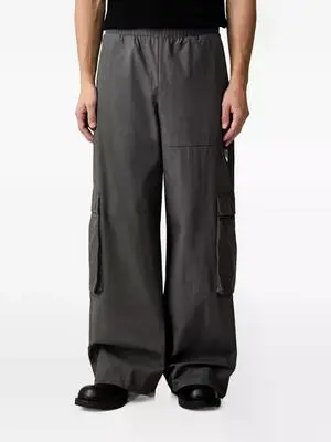 HELIOT EMIL Wide-leg Cargo Pants - Grey